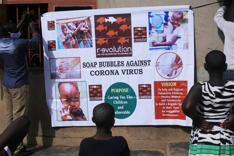 The “Soap bubbles against Coronavirus” initiative reached the “Love ...